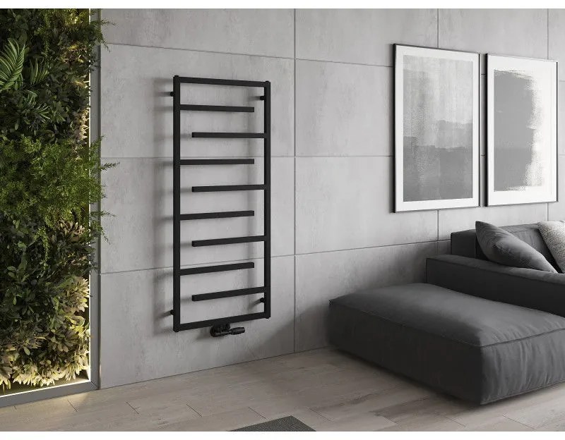 Mexen Orlando, topné těleso 1380 x 600 mm, 499 W, černá, W207-1380-600-00-70