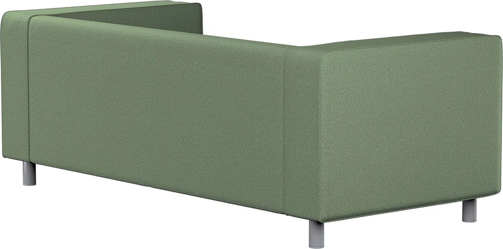 Potah na pohovku IKEA Klippan 2-místná barva zelená látka pletený vzor