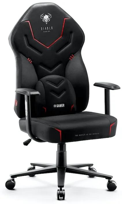 Herní židle Diablo X-Gamer 2.0 Normal Size: černá Diablochairs