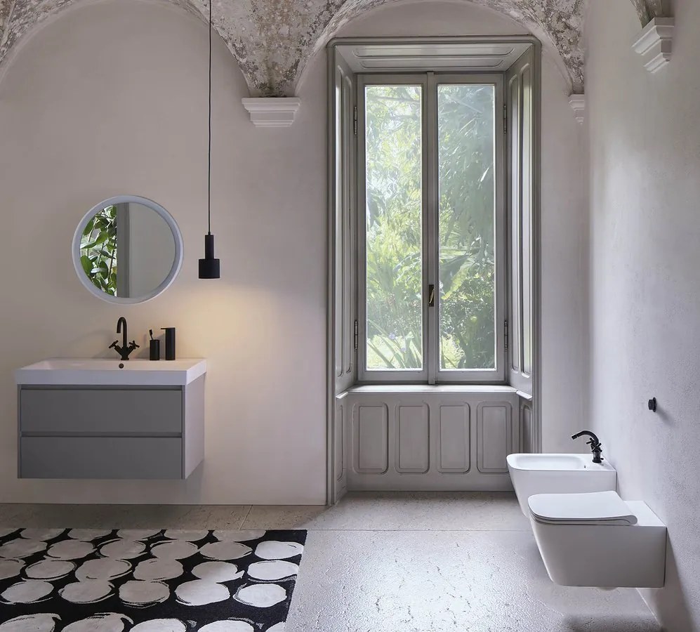 GSI Sapho, NUBES bidet závěsný 55x35cm, bílá ExtraGlaze