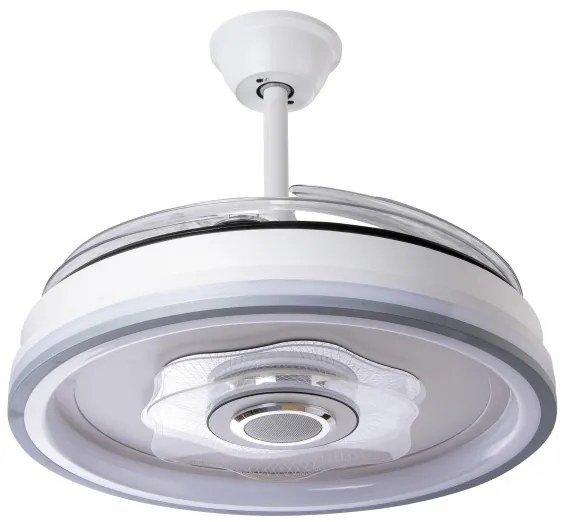 LED Stmívatelný stropní ventilátor LED/70W/230V + dálkové ovládání