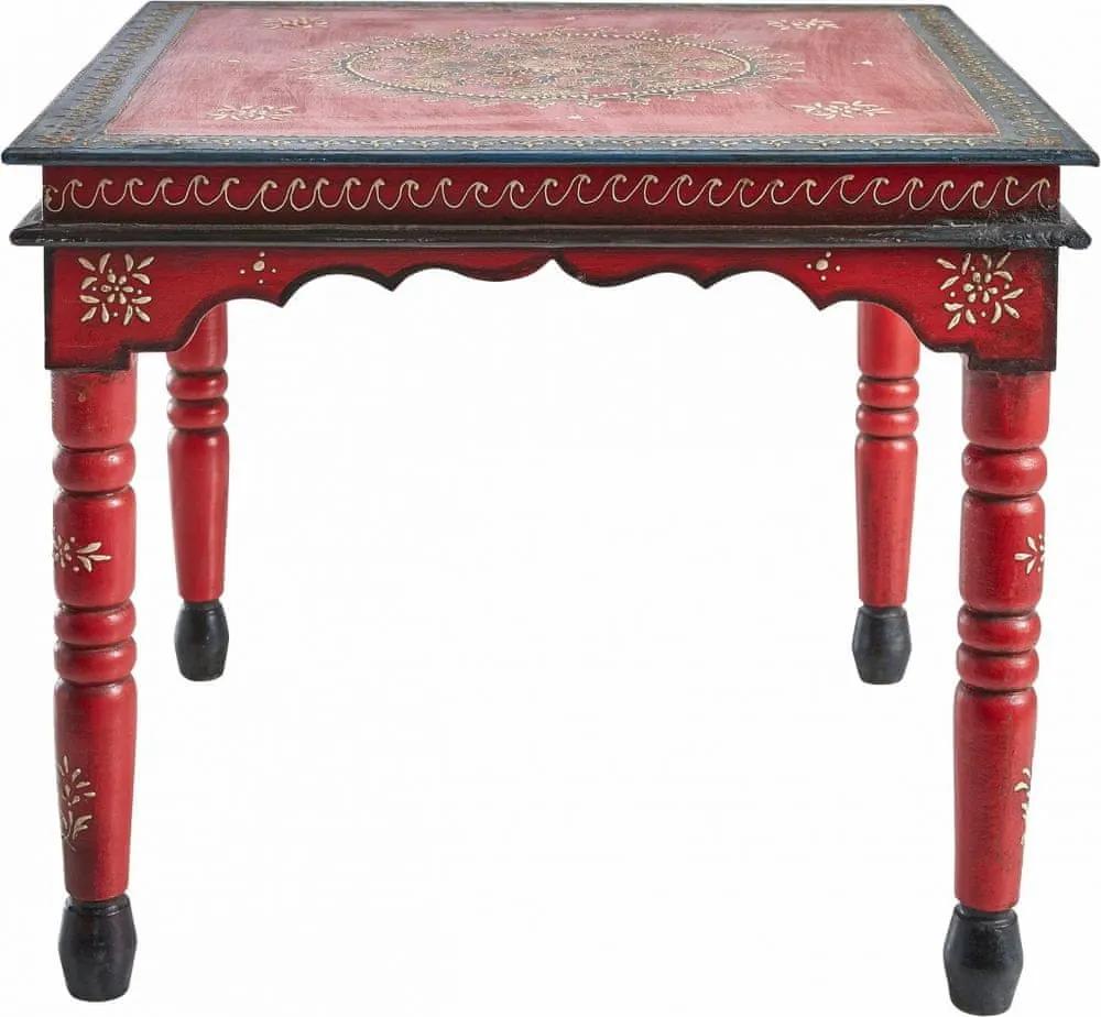 Danish style Konferenční stolek Vite, 53 cm, červená