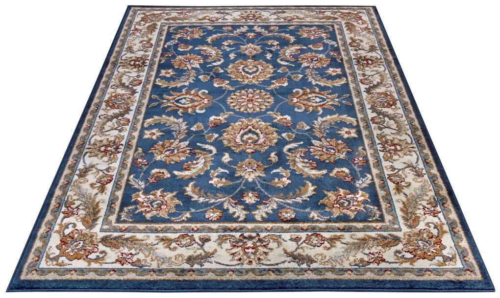 Hanse Home, Kusový koberec Luxor 105640 Reni Blue Cream, 140x200, modrá, ložnice