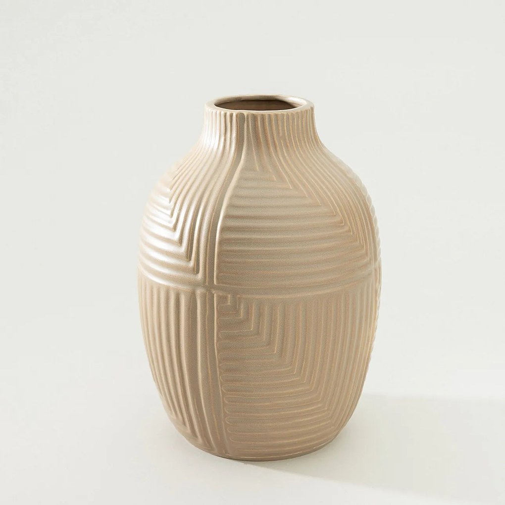 Porcelain vase Maze 16x24 cm