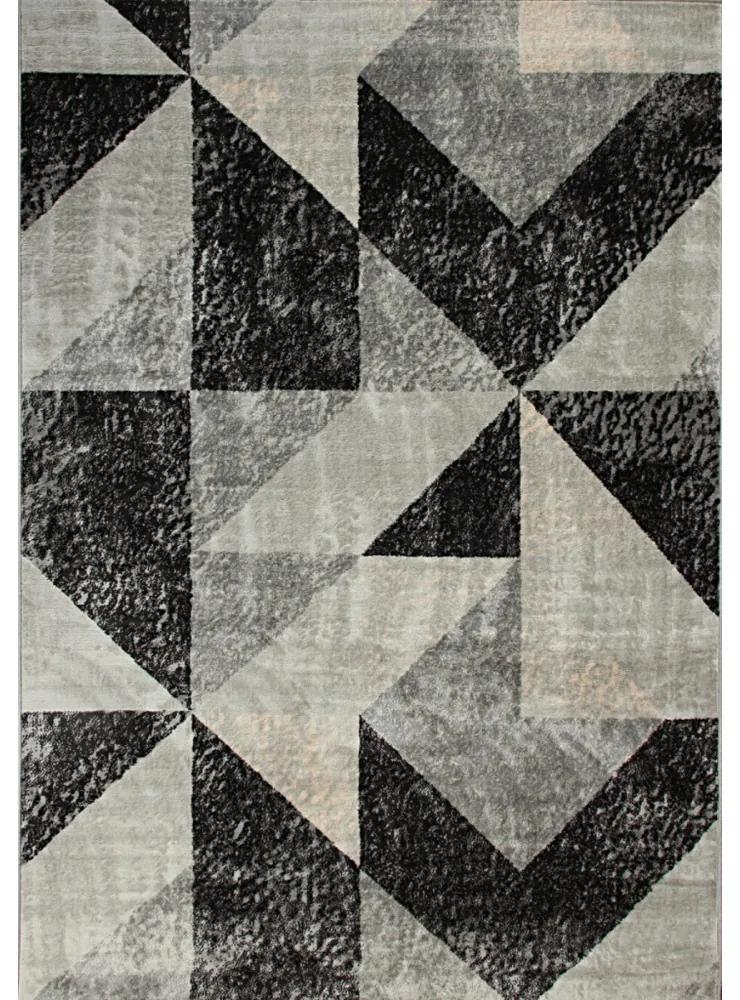 Kusový koberec PP Dina šedý, Velikosti 70x140cm