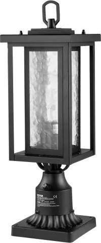 2 PC Soumrak do úsvitu Svítidlo na sloup venkovní lampy 450 mm Držák na sloup