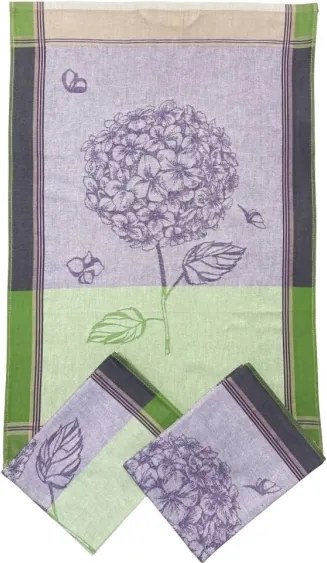 SVITAP sleep well Kuchyňské utěrky Extra savé Hortenzie 50x70 cm, 3 ks