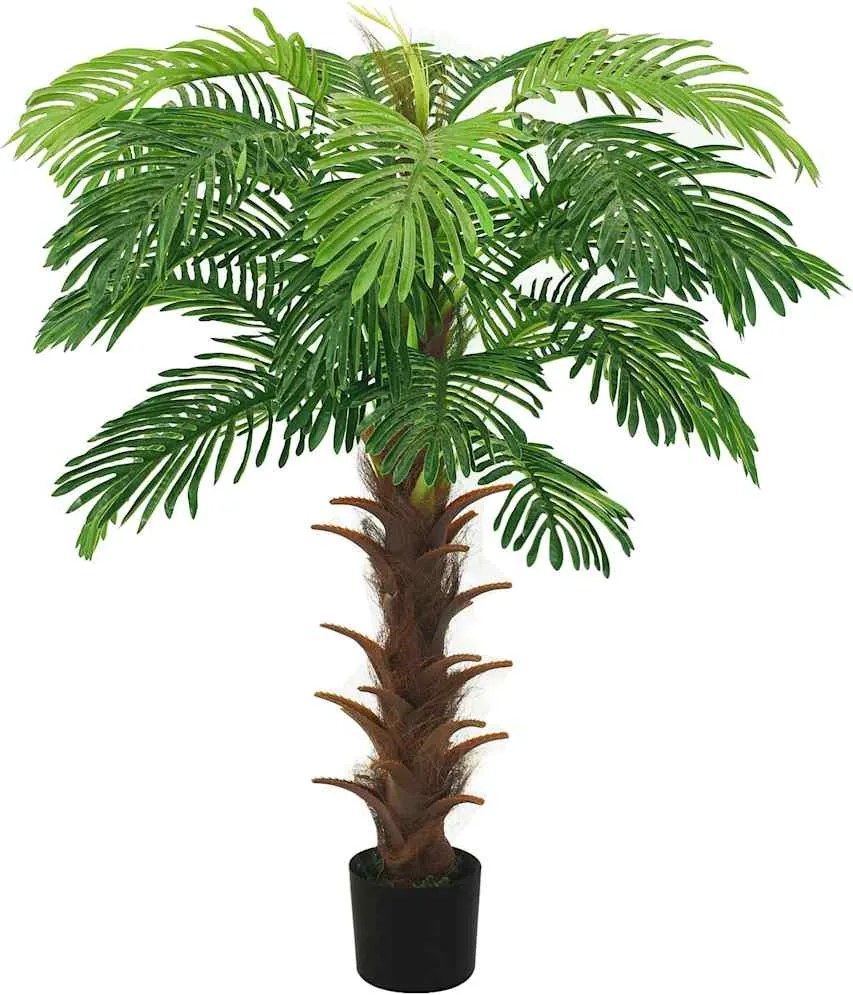 Umělý cykas japonský s květináčem 140 cm zelený 336307