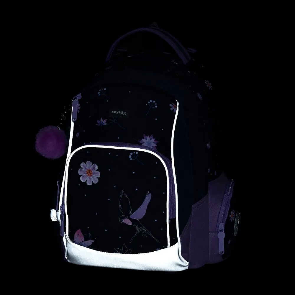 Oxybag Školní batoh - OXY GO Květiny