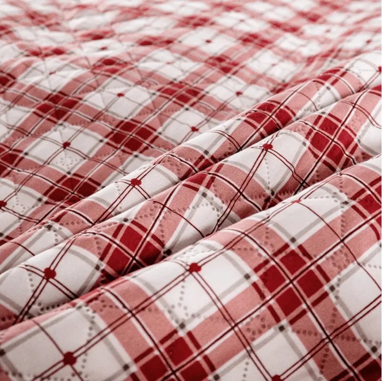 Přehoz na postel TARTAN HEART, barevný Rozměr: 220 x 240 cm