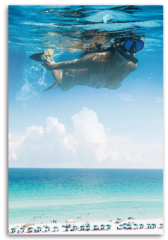 Gario Obraz na plátně Potápění s padákem - Alex Griffith Rozměry: 40 x 60 cm