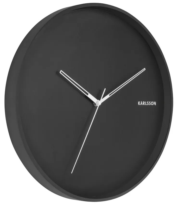 Designové nástěnné hodiny 5807BK Karlsson 40cm