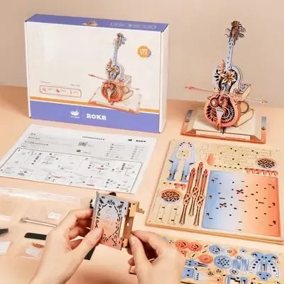 ROBOTIME Rokr 3D dřevěné puzzle Nádherná symfonie 199 dílků