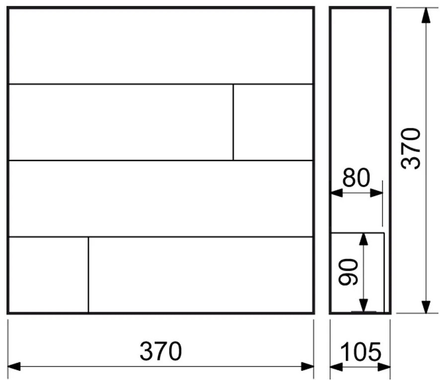 Richter Czech BK.932.AM poštovní schránka antracit