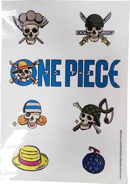 Heo GmbH Dárkový set One Piece - Netflix & Chill Gift Box (figurka, láhev, deka, samolepky) Multicolor