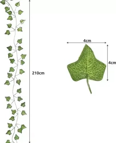 Umělý břečťan – girlanda 6,3 m