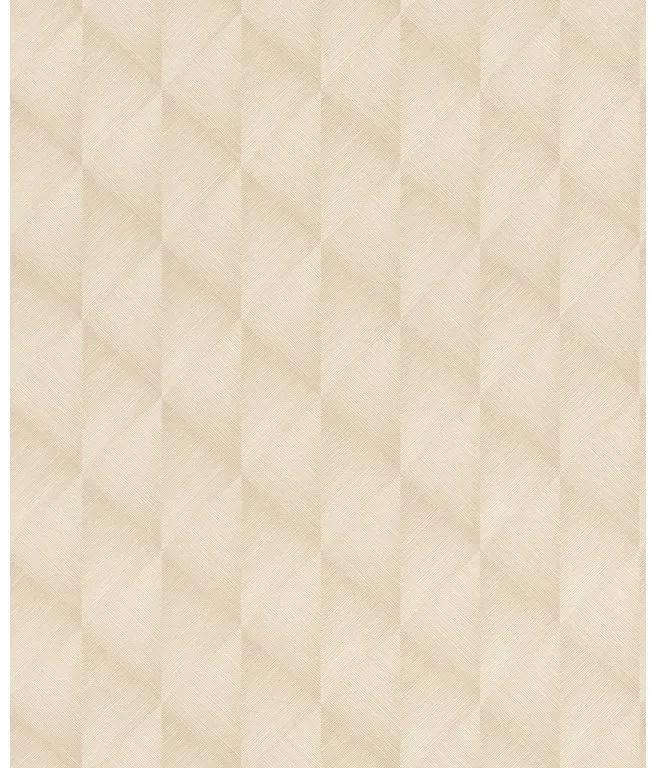 Vliesová 3D tapeta 687927 geometrická béžovo-krémová / Tapety na zeď Tropical House (0,53 x 10,05 m) Rasch