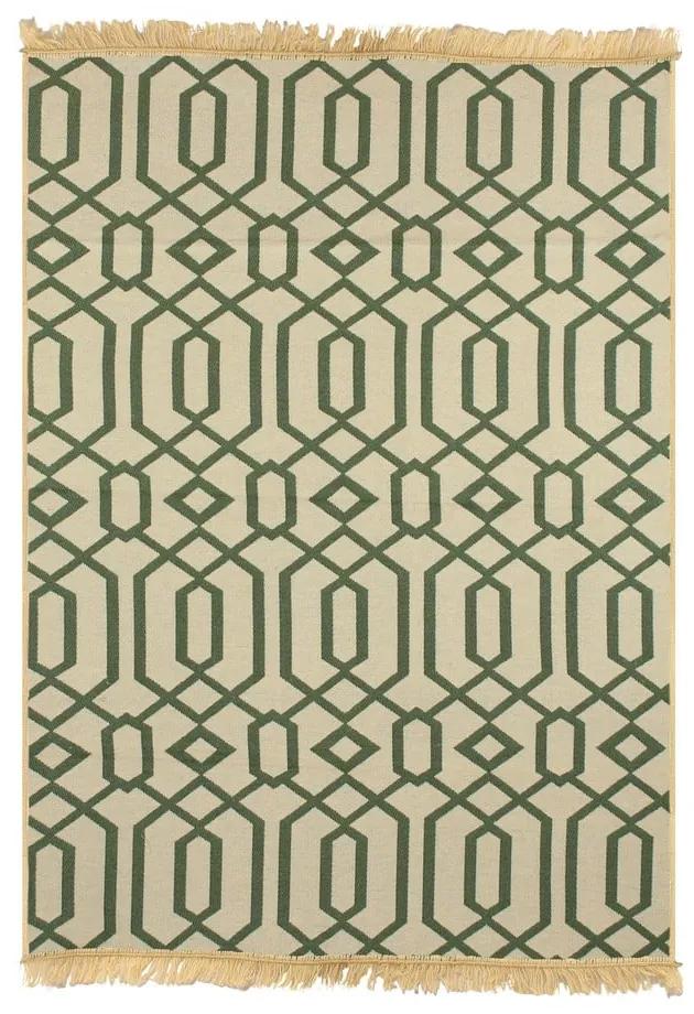Zelený koberec Ya Rugs Kenar, 80 x 150 cm