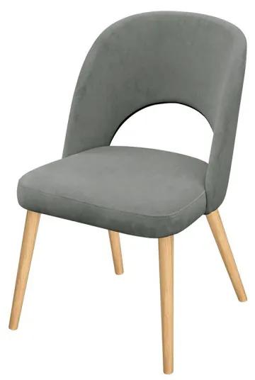 Židle JK84, Barva dřeva: černá, Potah: Magic Velvet 2216