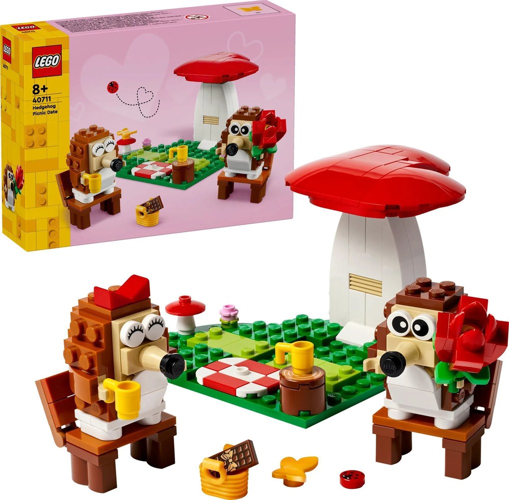 Lego iconic 40711 ježčí rande s piknikem 5702017596624