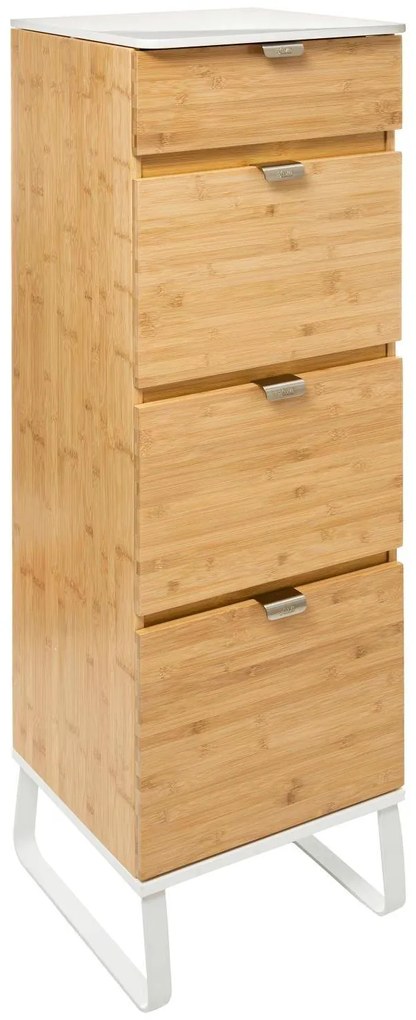 Kosmetická skříňka Levia, se zrcadlem, na spodní prádlo, v,130 cm