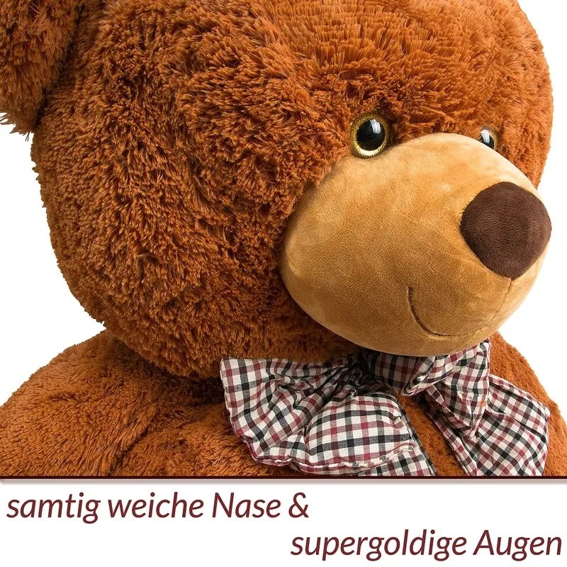 Deuba Plyšový medvěd hnědý 50 cm 103133