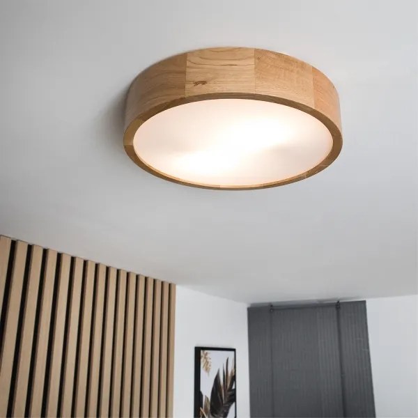 Brilagi - LED RGBW Stmív. strop. sv. CARVALHO 2xE27/9W/230V Wi-Fi dub pr. 37,5