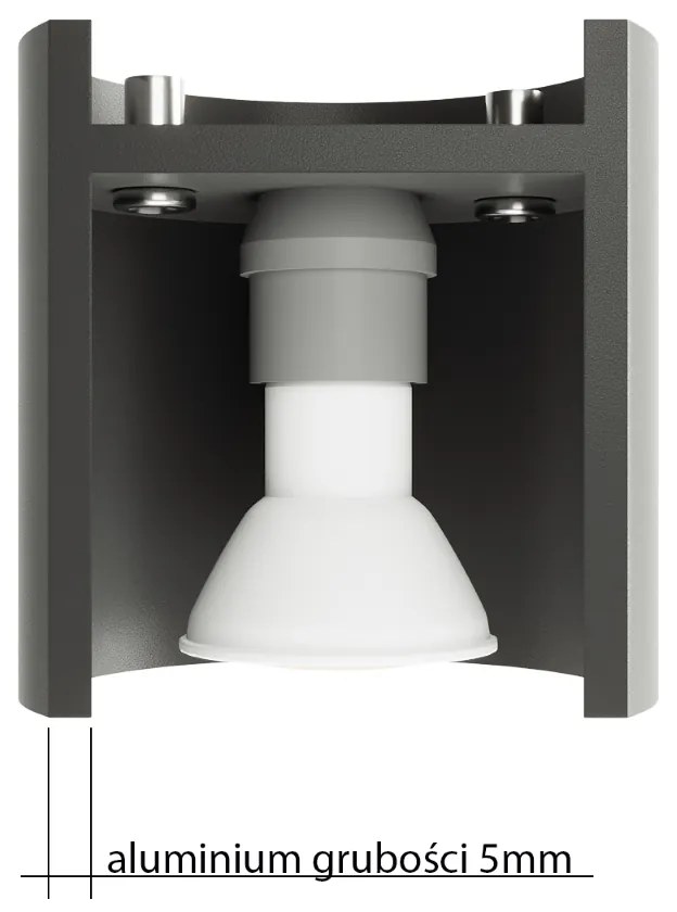 Sollux Lighting Nástěnné svítidlo INEZ Černá