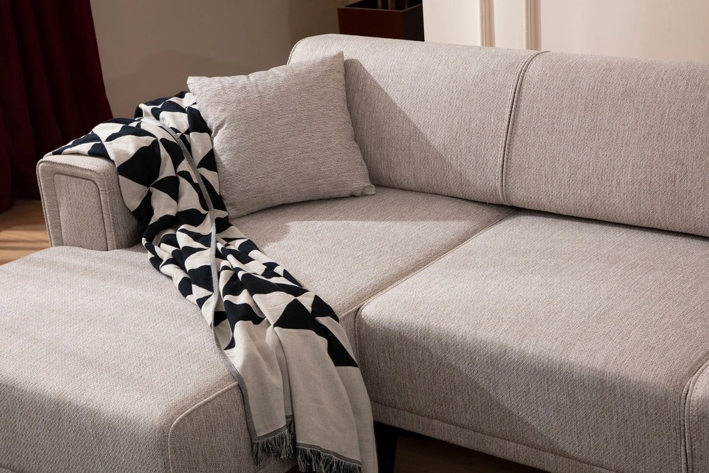 Hanah Home Rohová pohovka HORIZON béžová levá