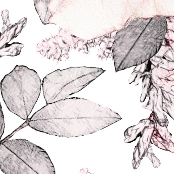 Malvis Tapeta květinový vzor růžová Vel. (šířka x výška): 144 x 105 cm