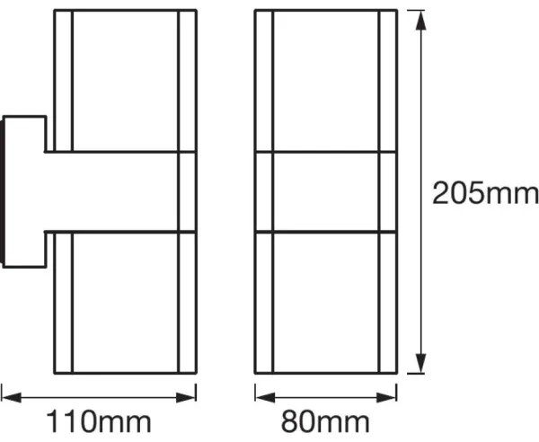Ledvance - LED RGBW Venkovní svítidlo SMART+ CUBE LED/13,5W/230V IP44 Wi-Fi