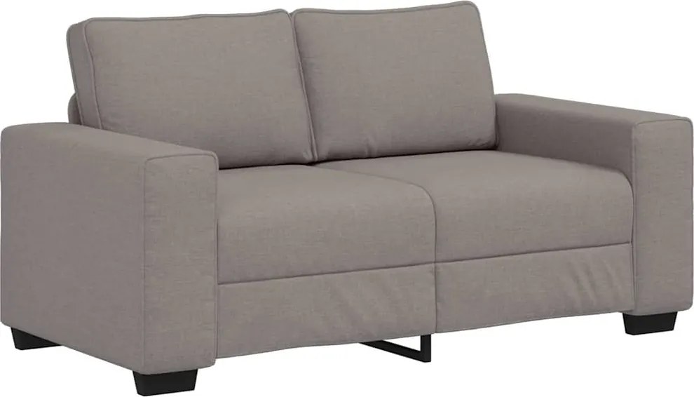 2dílná sedací souprava s poduškami taupe textil 3324737