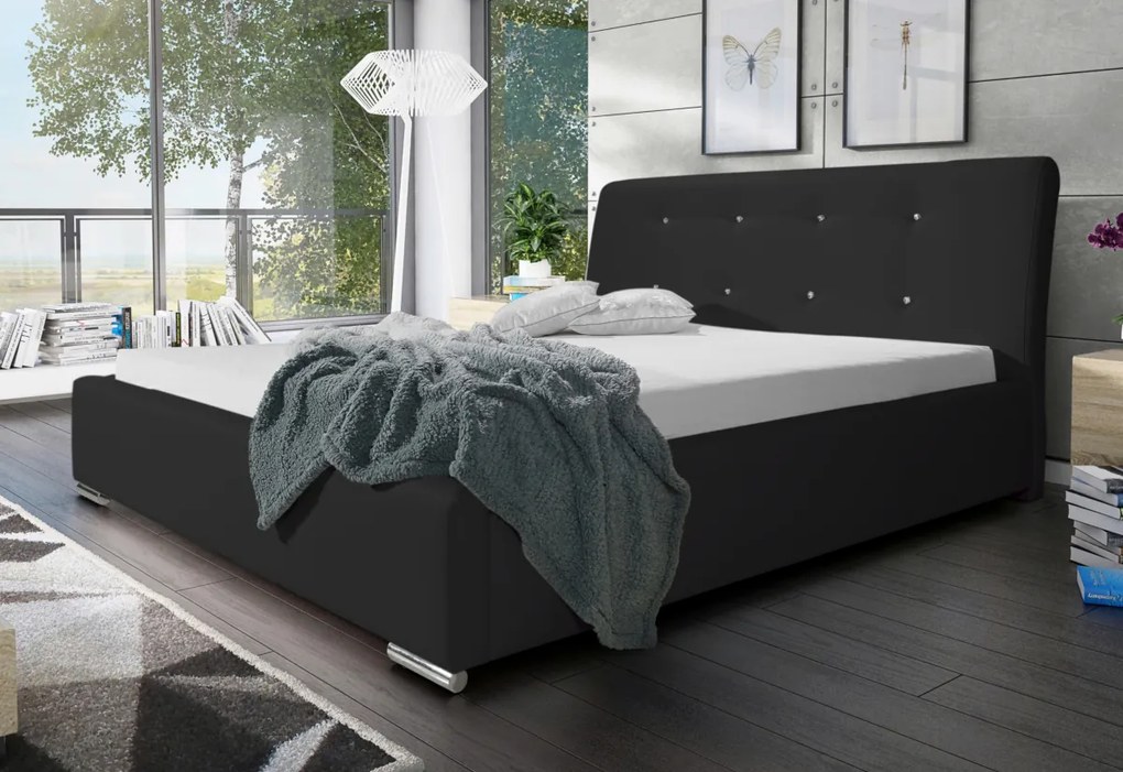 Čalouněná postel TYP 3, 160x200, soft 11