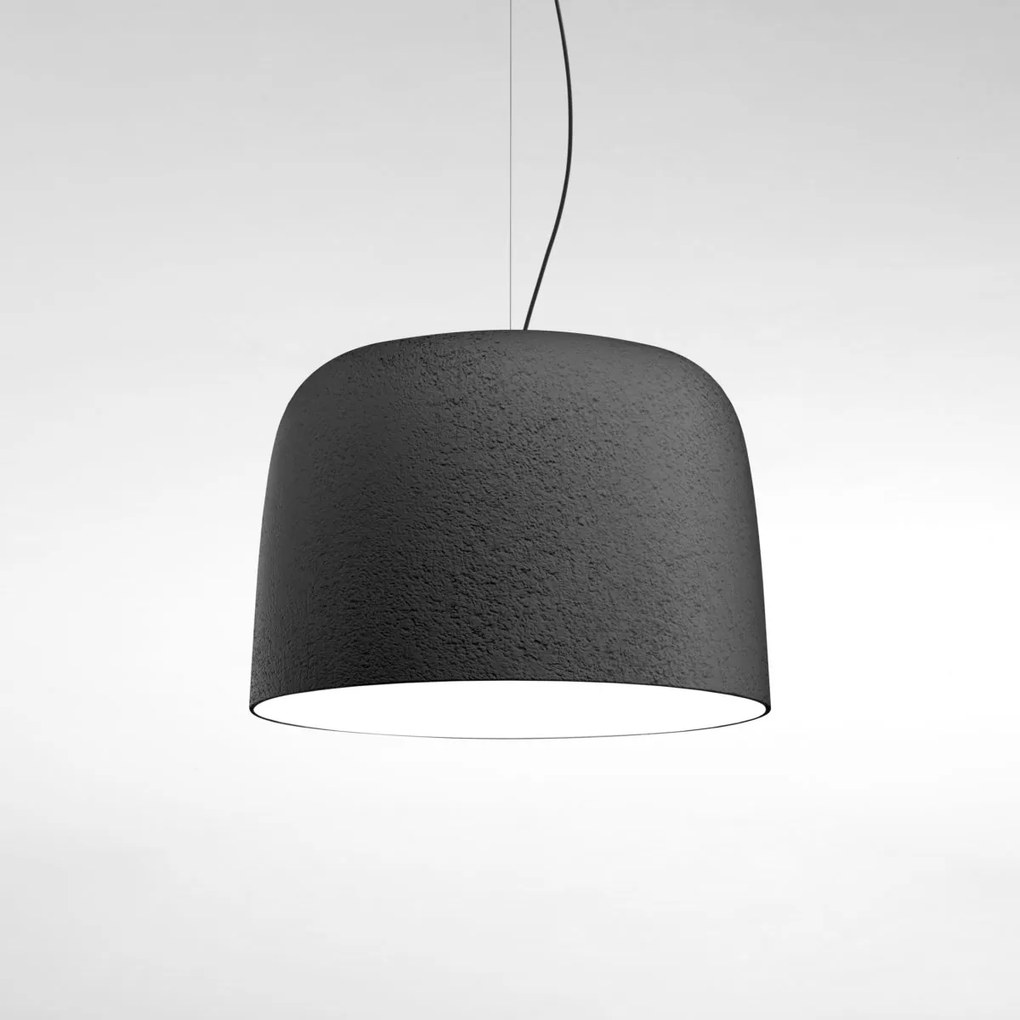 Marset A681-277 Djembé 65.45, šedé závěsné svítidlo, 28,5W LED 2700K stmívatené, prům. 65cm