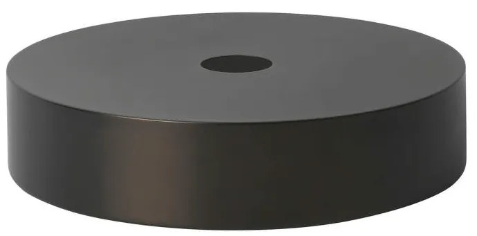 Ferm Living Stínítko Collect Record, black brass 100019502