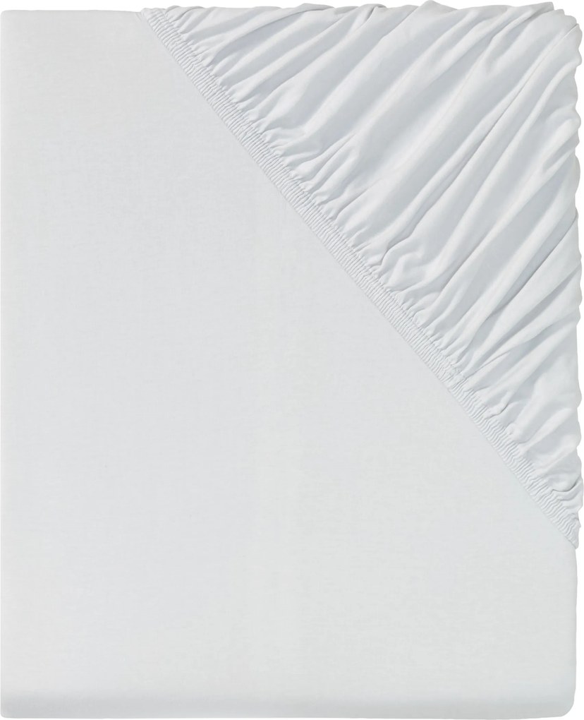 Livarno Home Jersey napínací prostěradlo, 90-100 x 200 cm. (světle šedá)