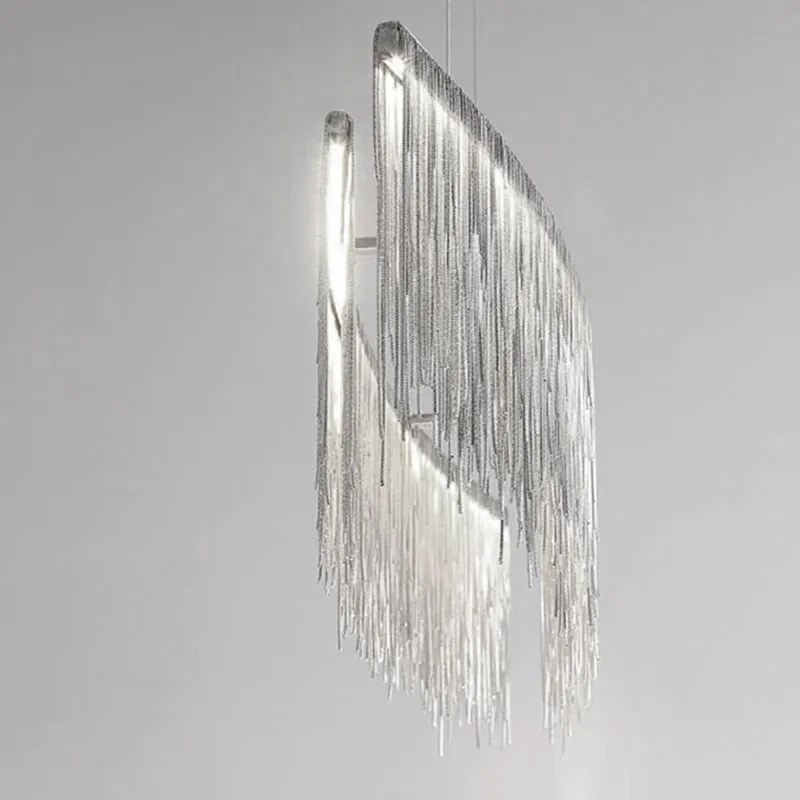 Toolight, LED závěsné svítidlo APP891-CP 2x38W, chromová, OSW-05041