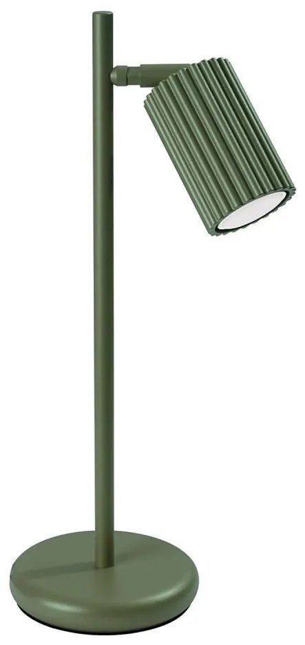 Sollux SL.1624 - Stolní lampa KARBON 1xGU10/10W/230V zelená