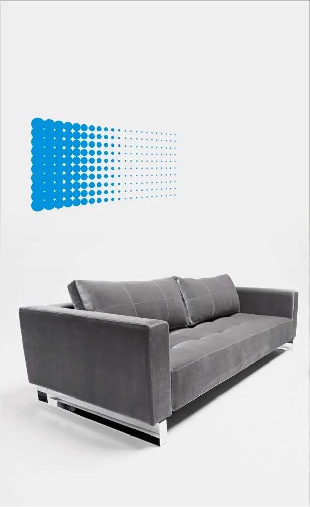 WALLVINIL Samolepky na zeď - Wind Barva: Modrá námořní, Velikost: 31x60 cm, Pravá / Levá: Pravá (dekorace směřuje/dívá se doprava)