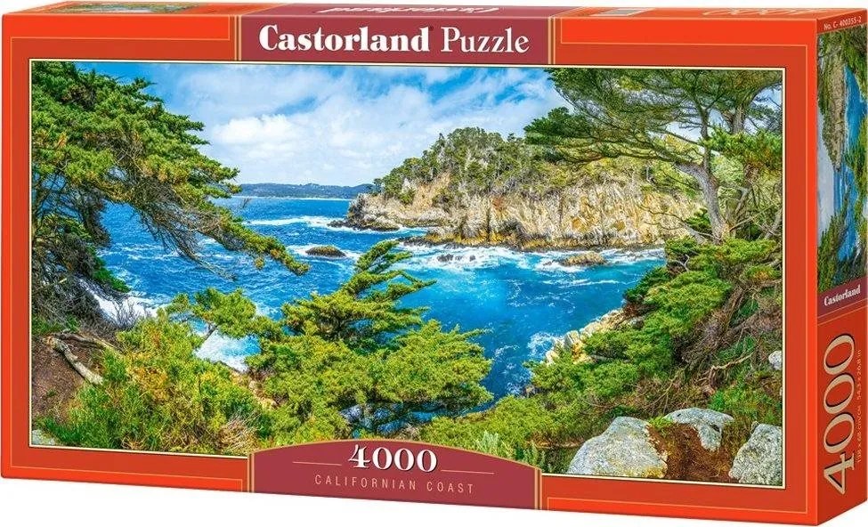 Castorland puzzle kaliforské pobřeží 4000 dílků