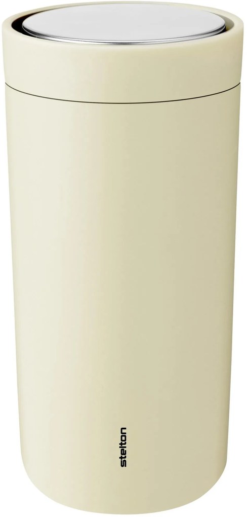 Stelton to go click cestovní hrnek 400 ml jemně žlutý