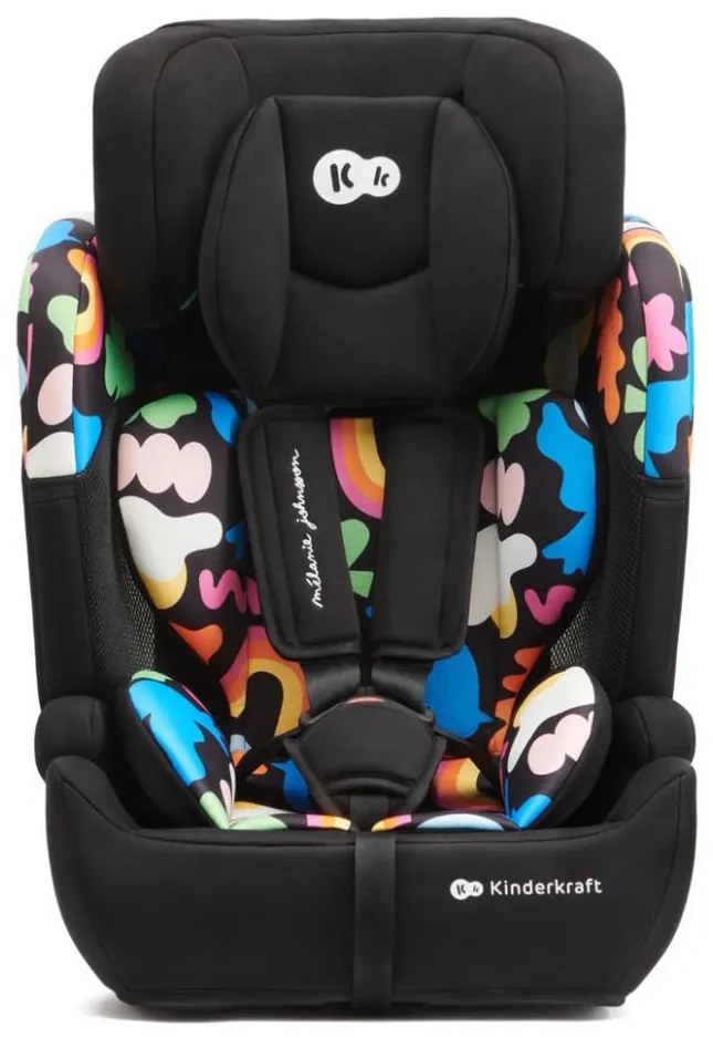 KINDERKRAFT - Autosedačka COMFORT UP i-Size (76-150 cm) pestrobarevná
