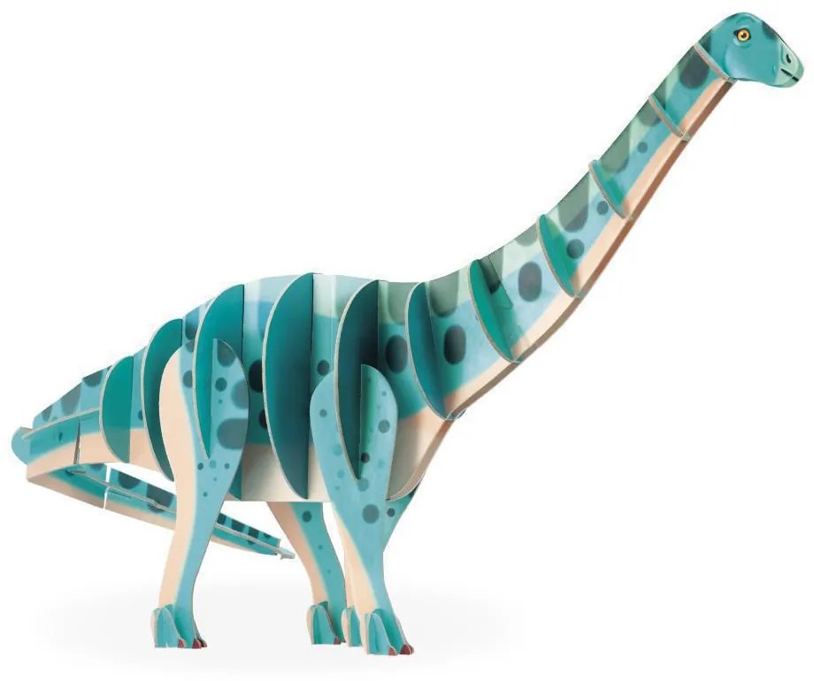 Janod Dřevěné 3D puzzle Dinosaurus Dino Diplodocus