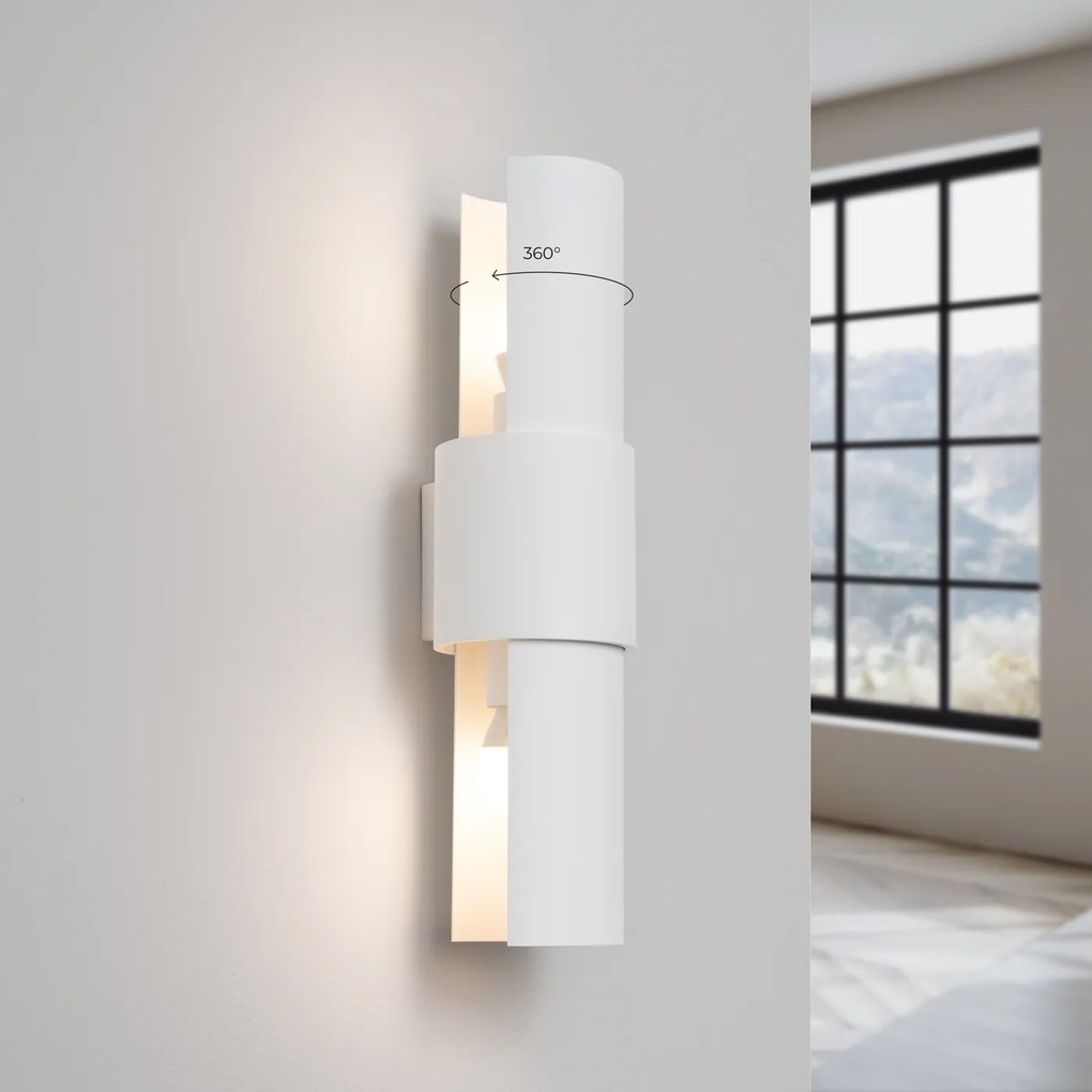 Sollux Lighting Nástěnné svítidlo FLASH 2 bílé