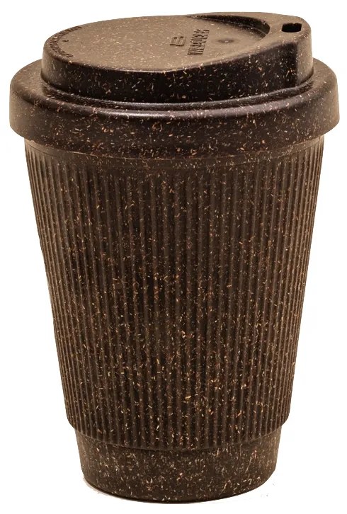 Cestovní hrnek na kávu s víčkem z recyklované kávy - Kaffeeform