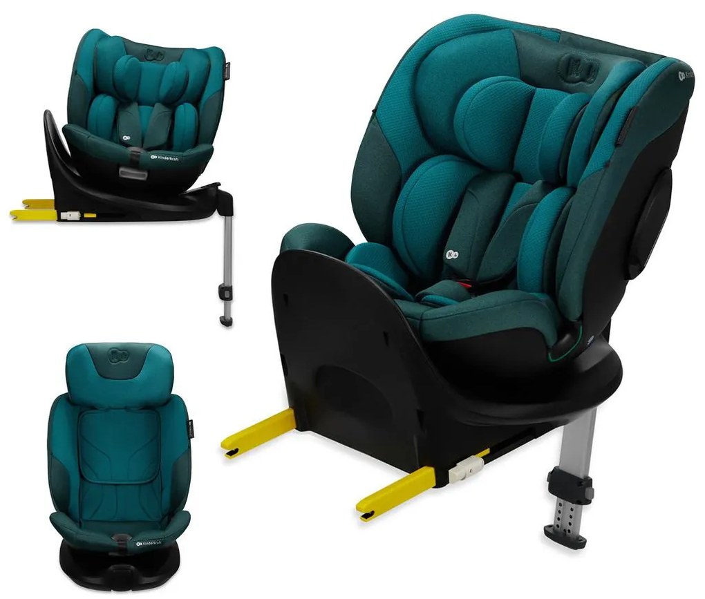 Kinderkraft Autosedačka i-Fix 40-150 cm Kinderfraft select Harbor blue
