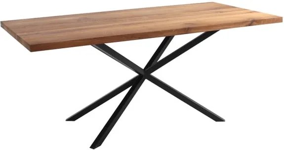 Jídelní stůl s deskou z dubového dřeva Custom Form Orion, 180 x 90 cm