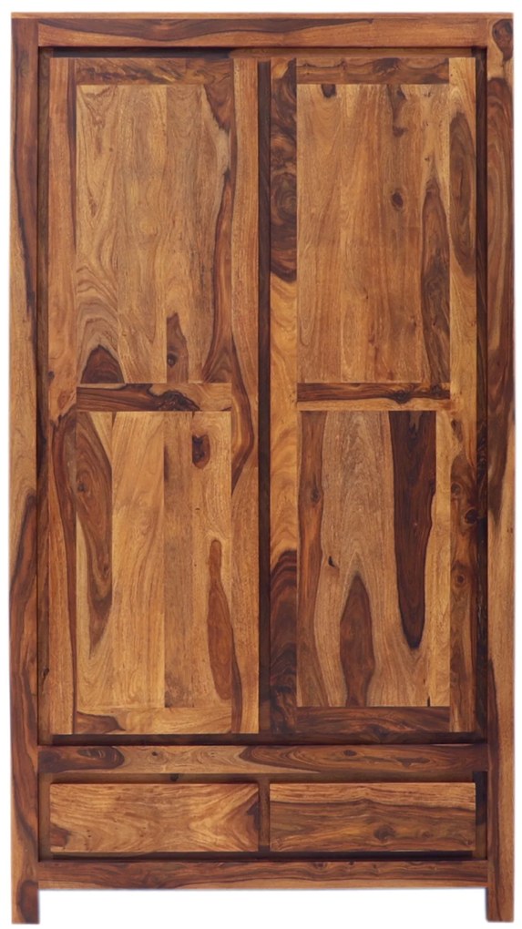 furniture-nabytek.cz - Šatní skříň z masivu palisandr 110x60x200