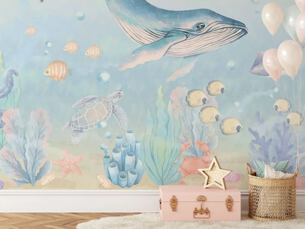 Velkoplošná tapeta mural OCEÁN do dětského pokoje