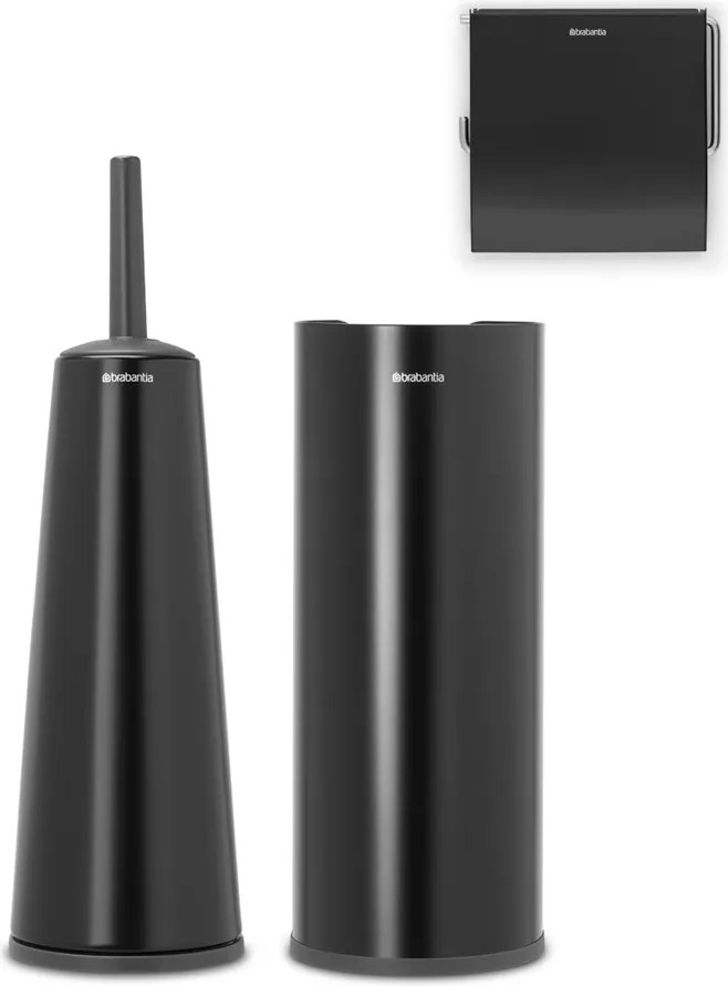 Brabantia Sada toaletního příslušenství černá